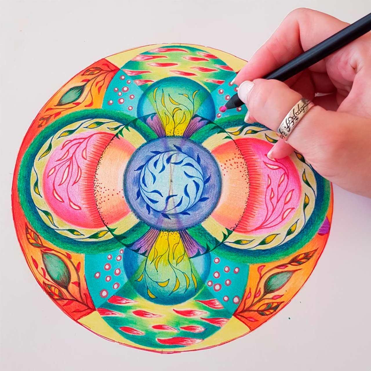 Curso Inicial de Mandalas online - Guadalupe Brizuela Cabal